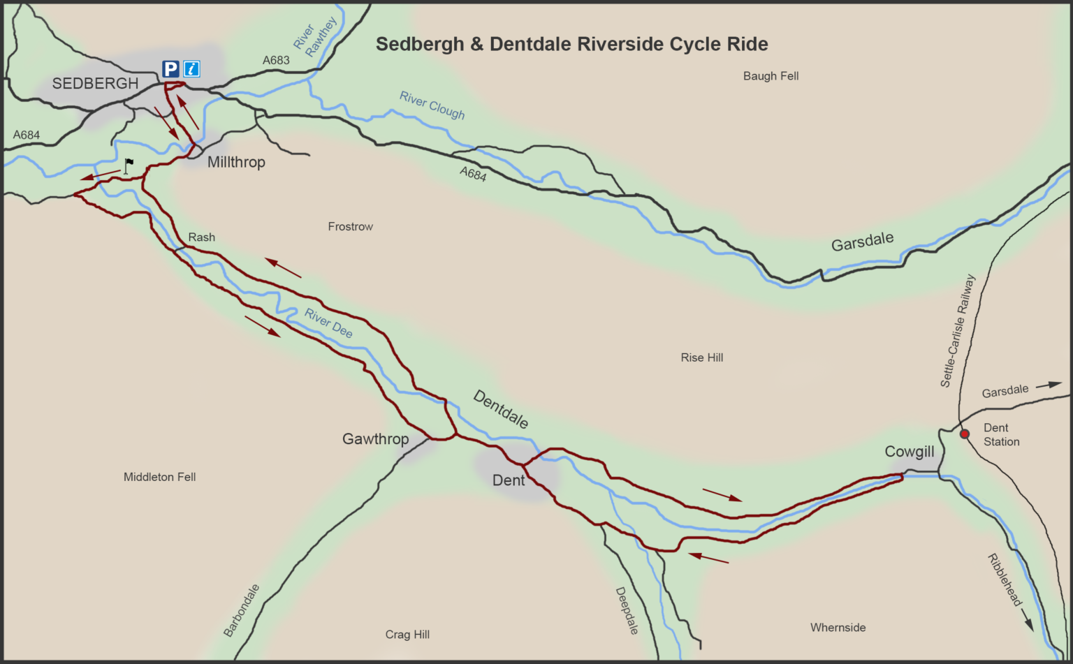 Riverside Cycle Ride to Dentdale and Cowgill - Visit Sedbergh